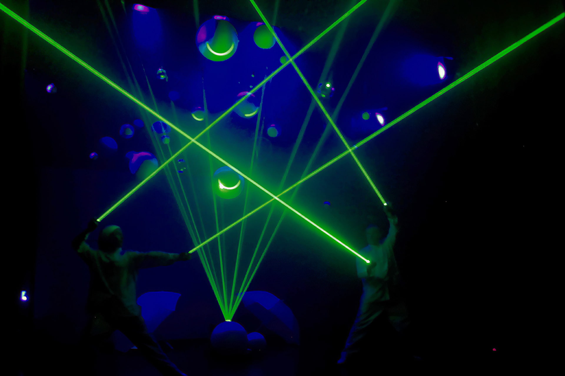 Show Laser Wars - Sésame Spectacles